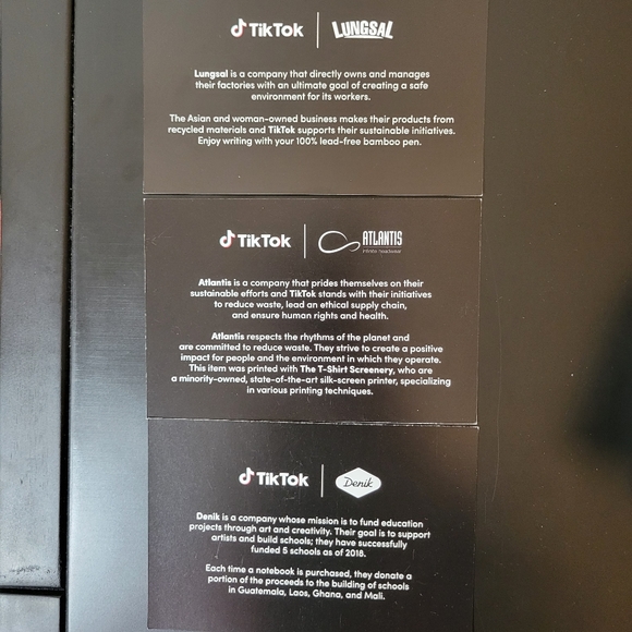 Accessories | Tiktok Hat Grey Winter Hat Notebook Pen Official Tiktok ...